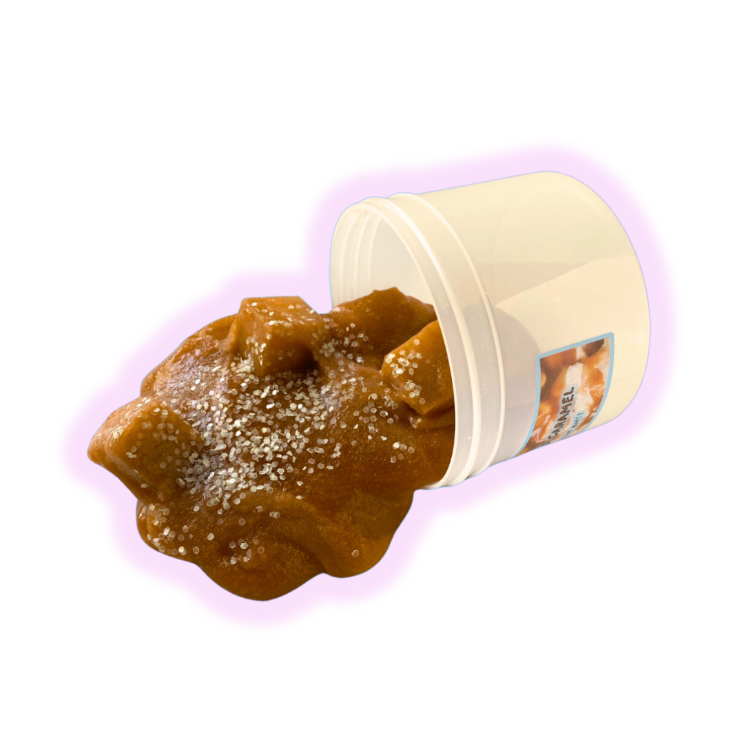 SALTED CARAMEL SLIME – Ruby Moon Slime Co.